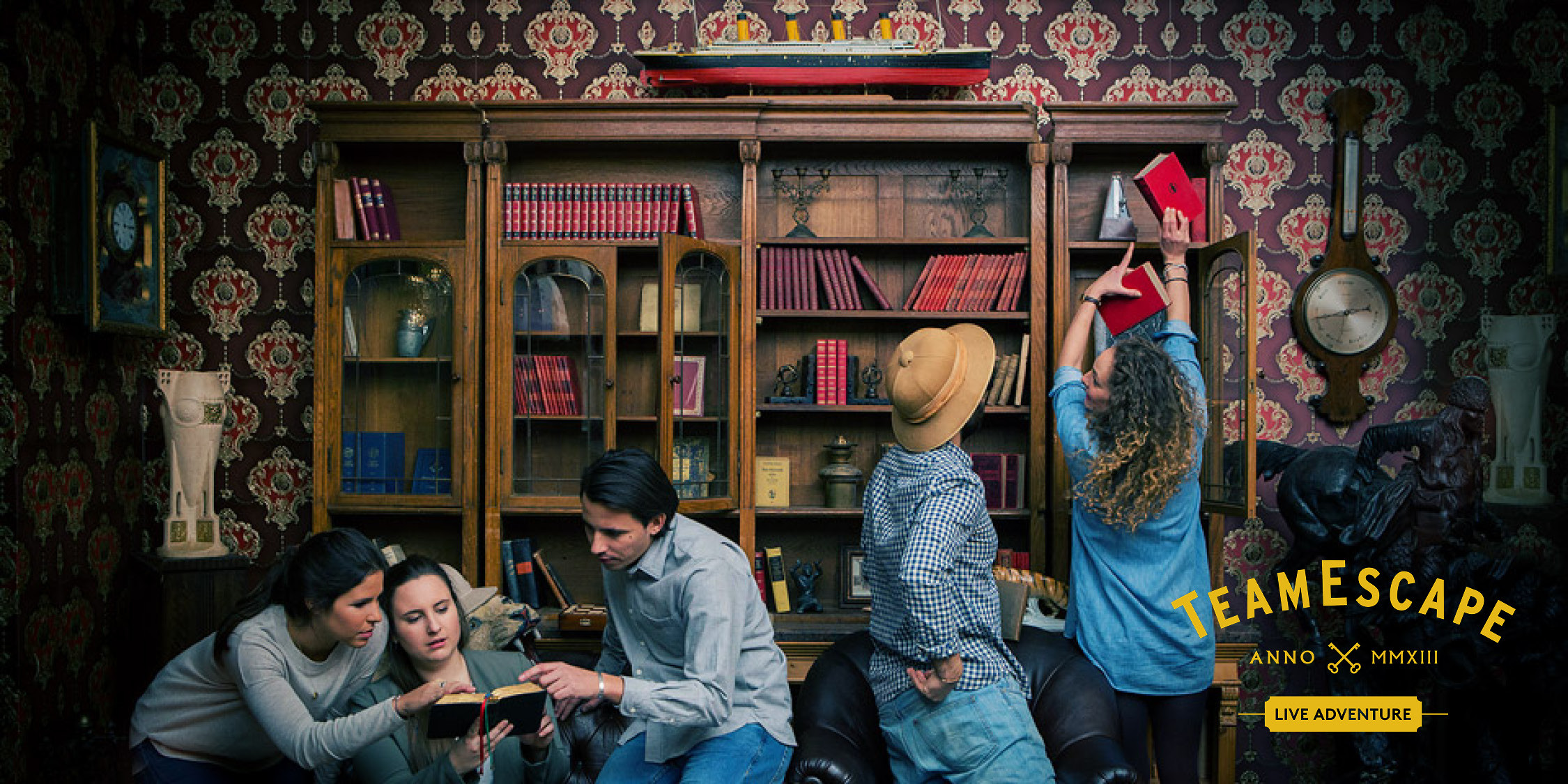 TeamEscape - escape rooms company based in Germany